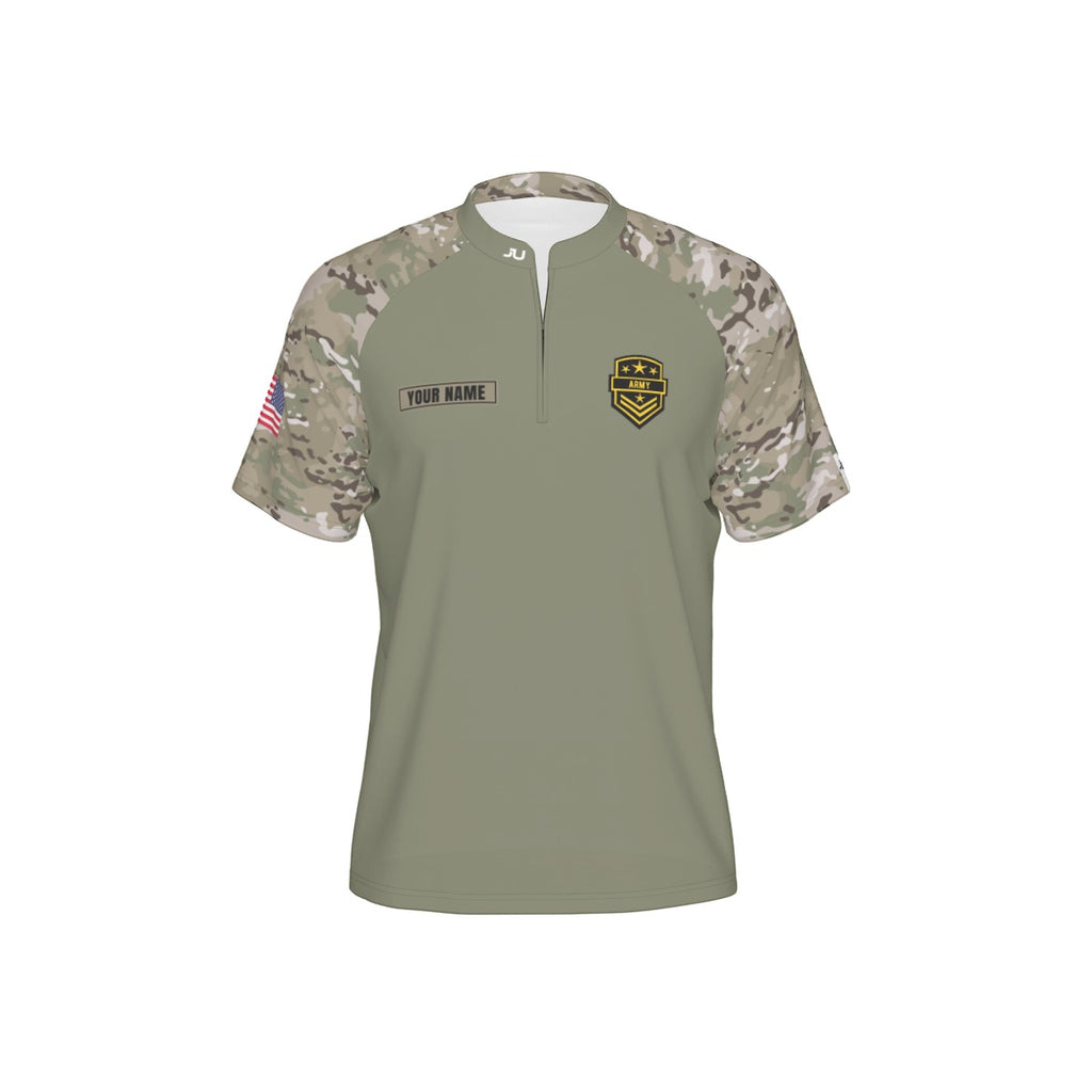 USA Army Camo Sleeve Men's Raglan Jersey – JamUpApparel