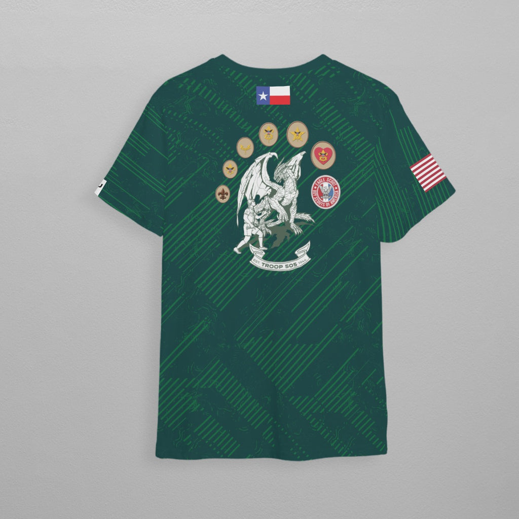 Troop 505 Boy Scouts Dragon Junior Crew – JamUpApparel