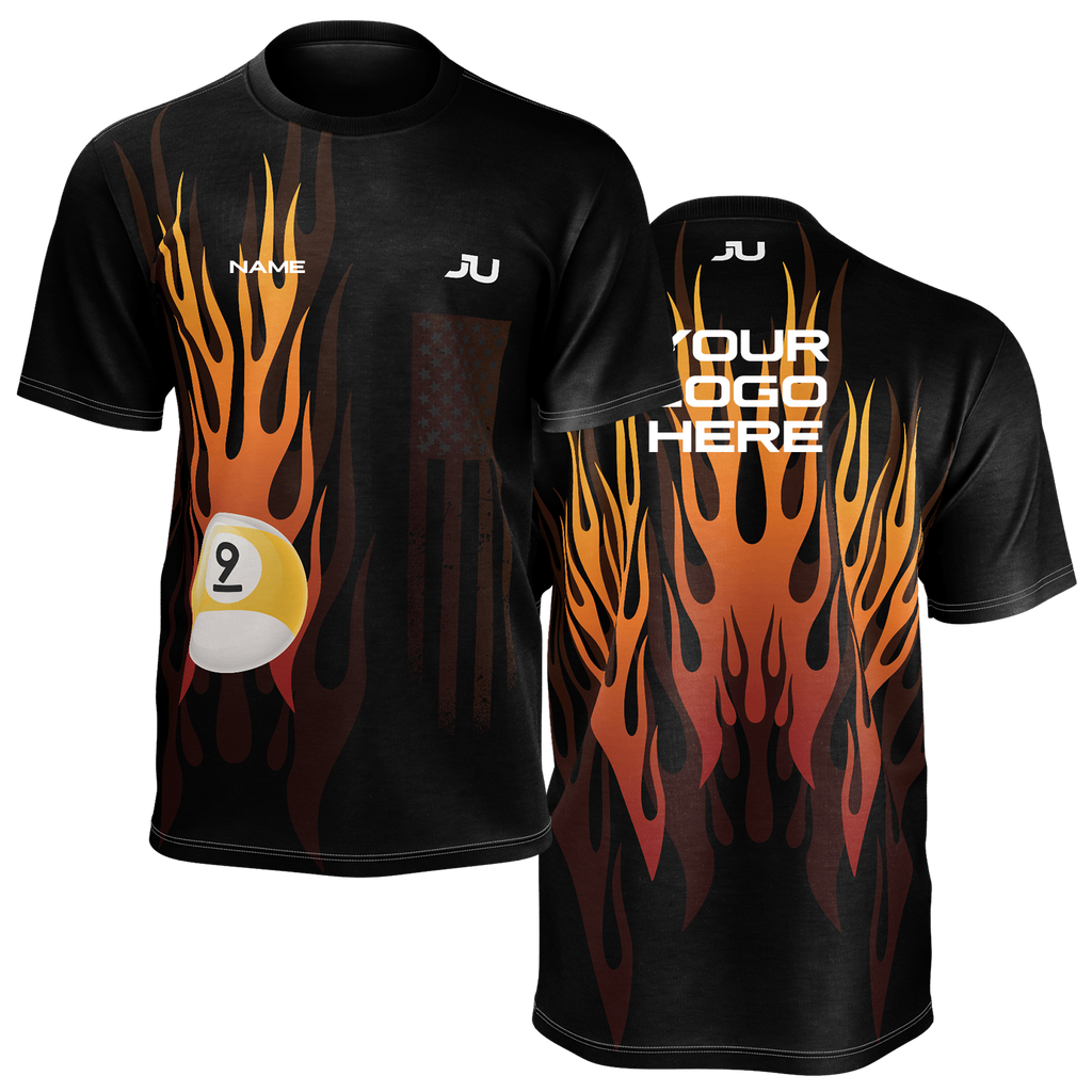 Flames Team Tee Shirts - JamUpApparel
