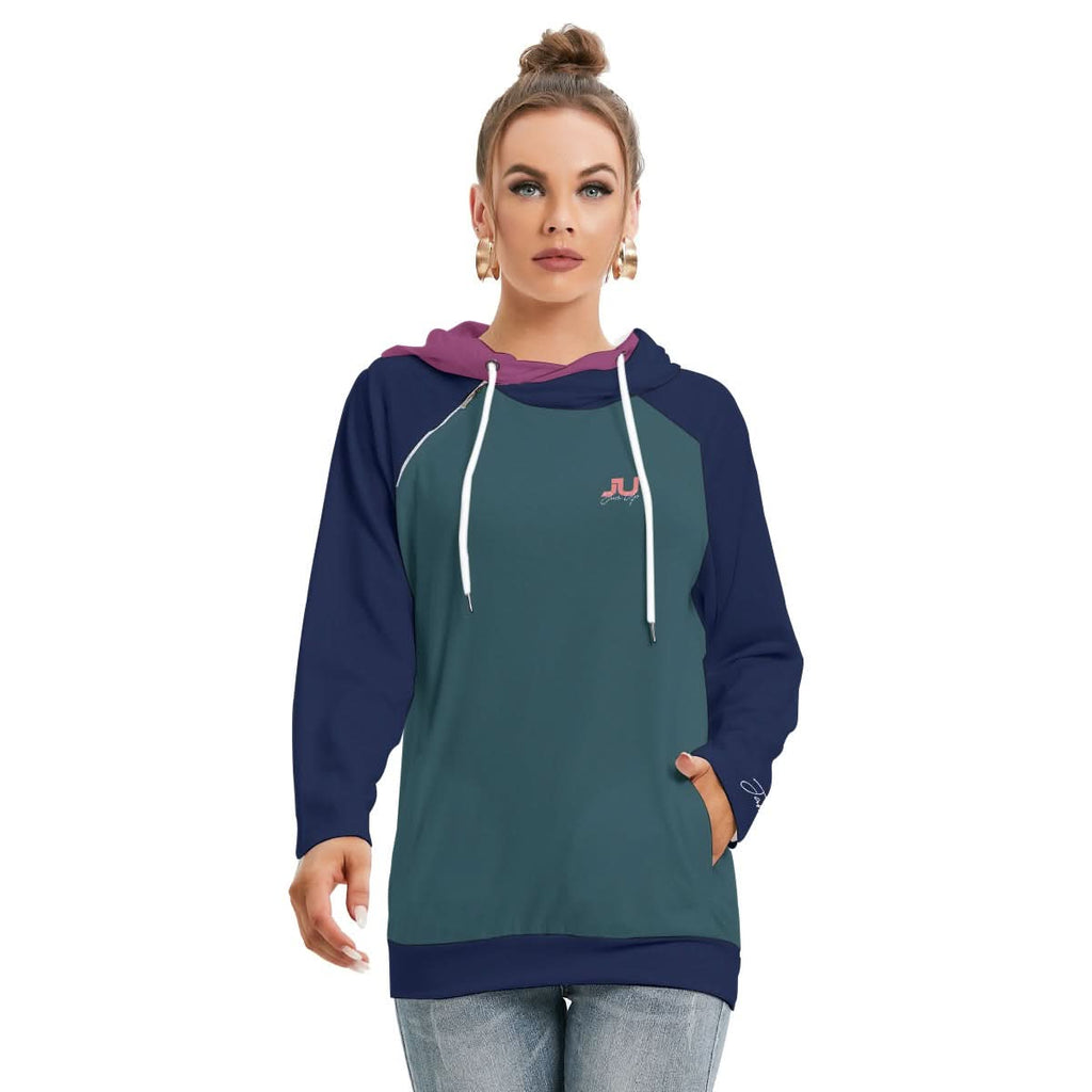 JU Signature Women's Double Hood – JamUpApparel